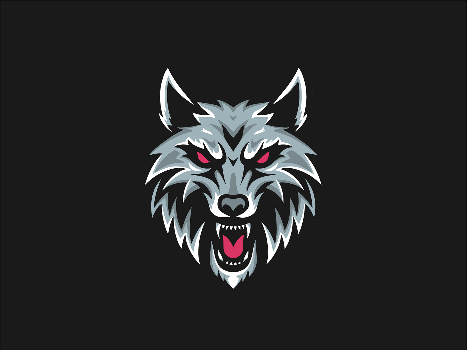 Wolf - Modern Vector Art by Artvies on Dribbble