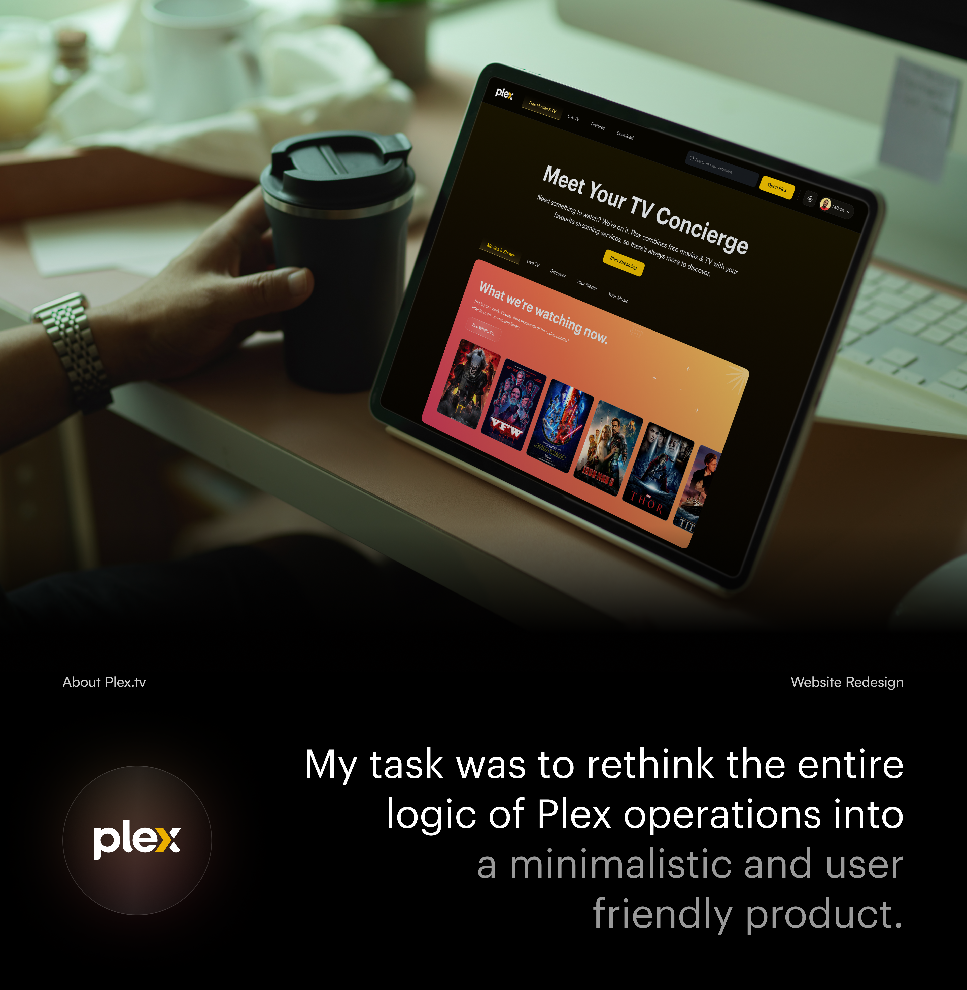 Plex.tv - Streaming platform redesign by Shasanko Das on Dribbble