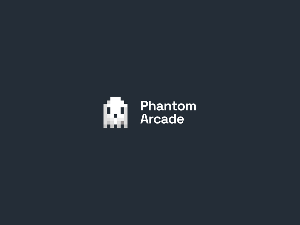 Logo concept - Phantom Arcade by Almaz Bisenbaev on Dribbble