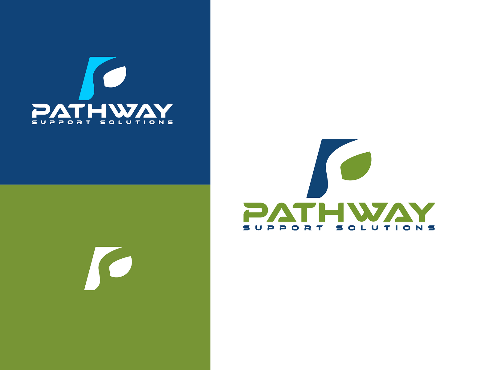 Logo Design: Pathway Support Solutions by Maynul Hasan on Dribbble