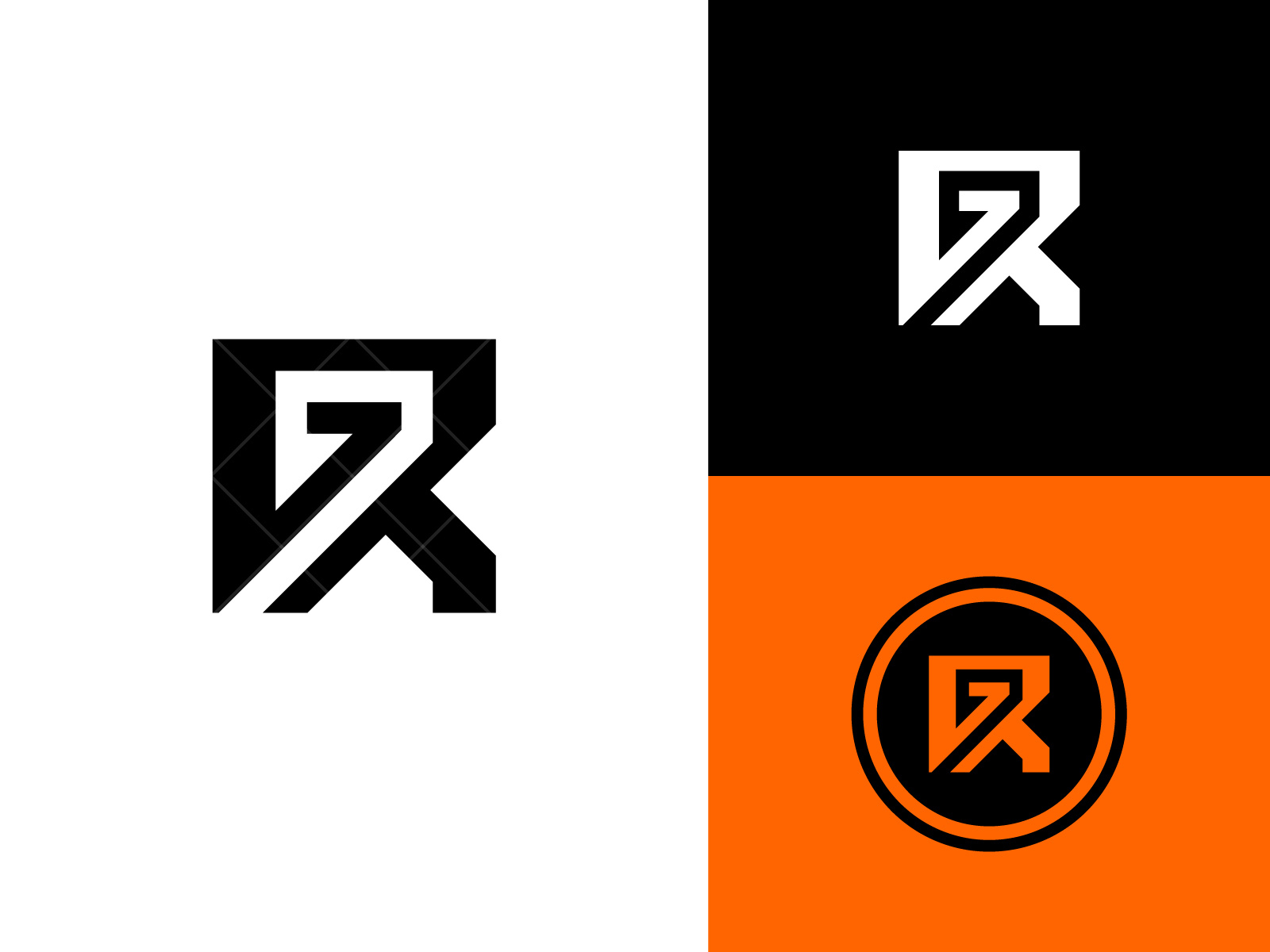 GR Monogram by Sabuj Ali on Dribbble