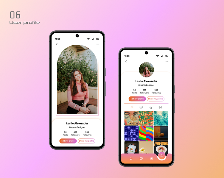 User Profile - #DailyUI Challenge : Day 06/100 by Soorya-P on Dribbble User Profile - #DailyUI Challenge : Day 06/100 by Soorya-P on Dribbble