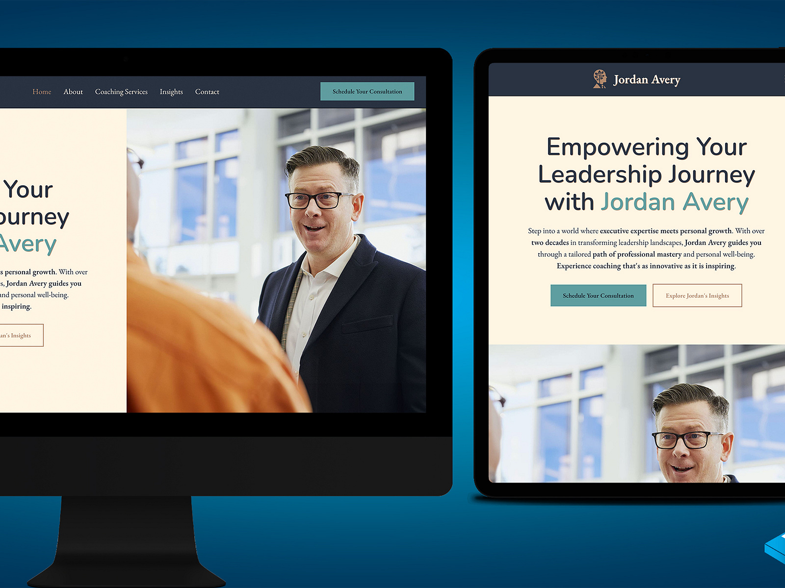 Jordan Avery - Leadership Coach by Kevin Pauly on Dribbble