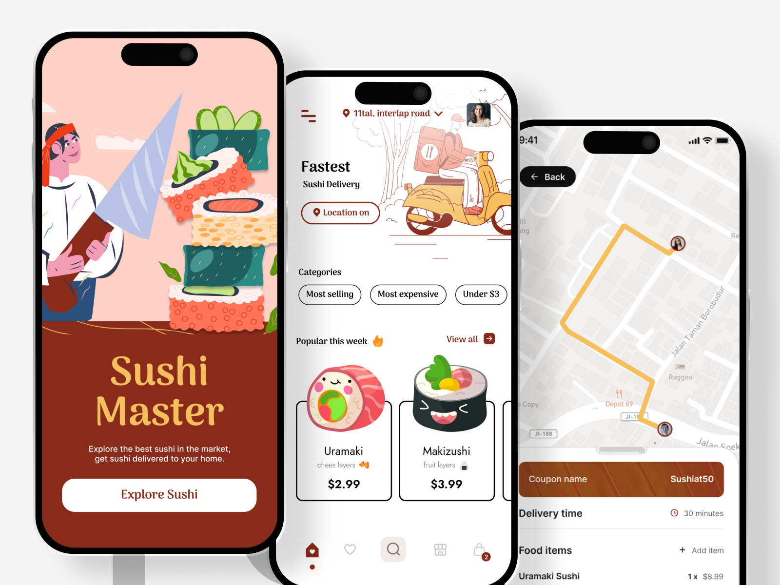 Food app design mobile app by lazy kar for LazyInterface UI UX Team on Dribbble