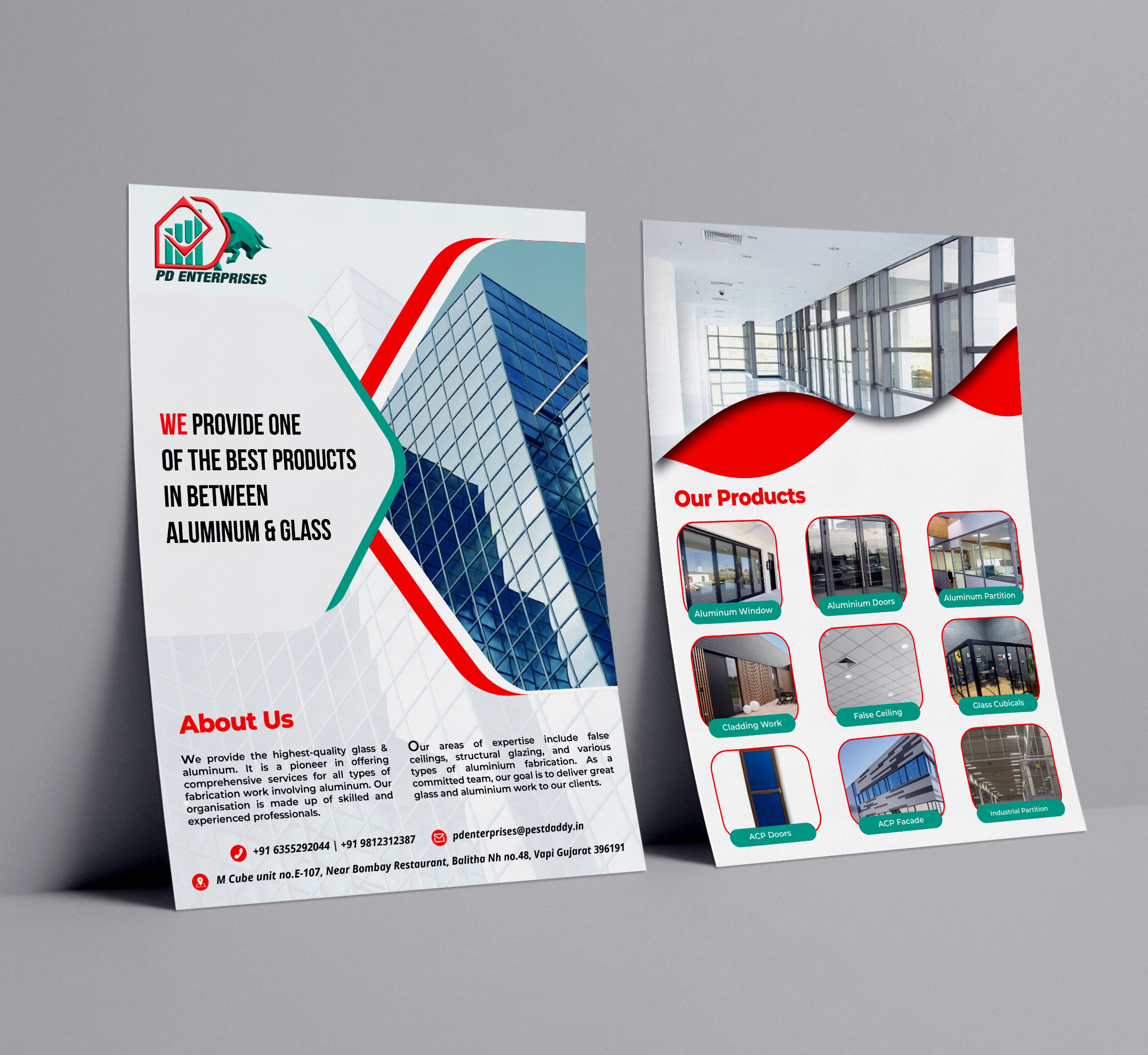 Pamphlet by Sairoz Wadsaria on Dribbble