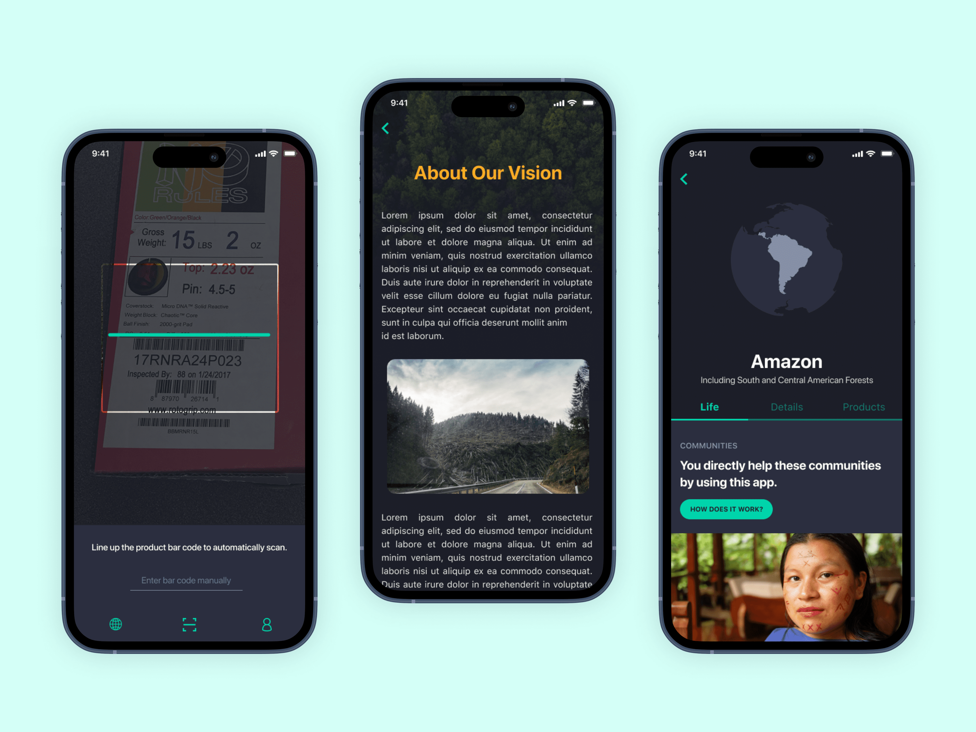 Origin — Prevent Illegal Deforestation App by Jose Leal on Dribbble