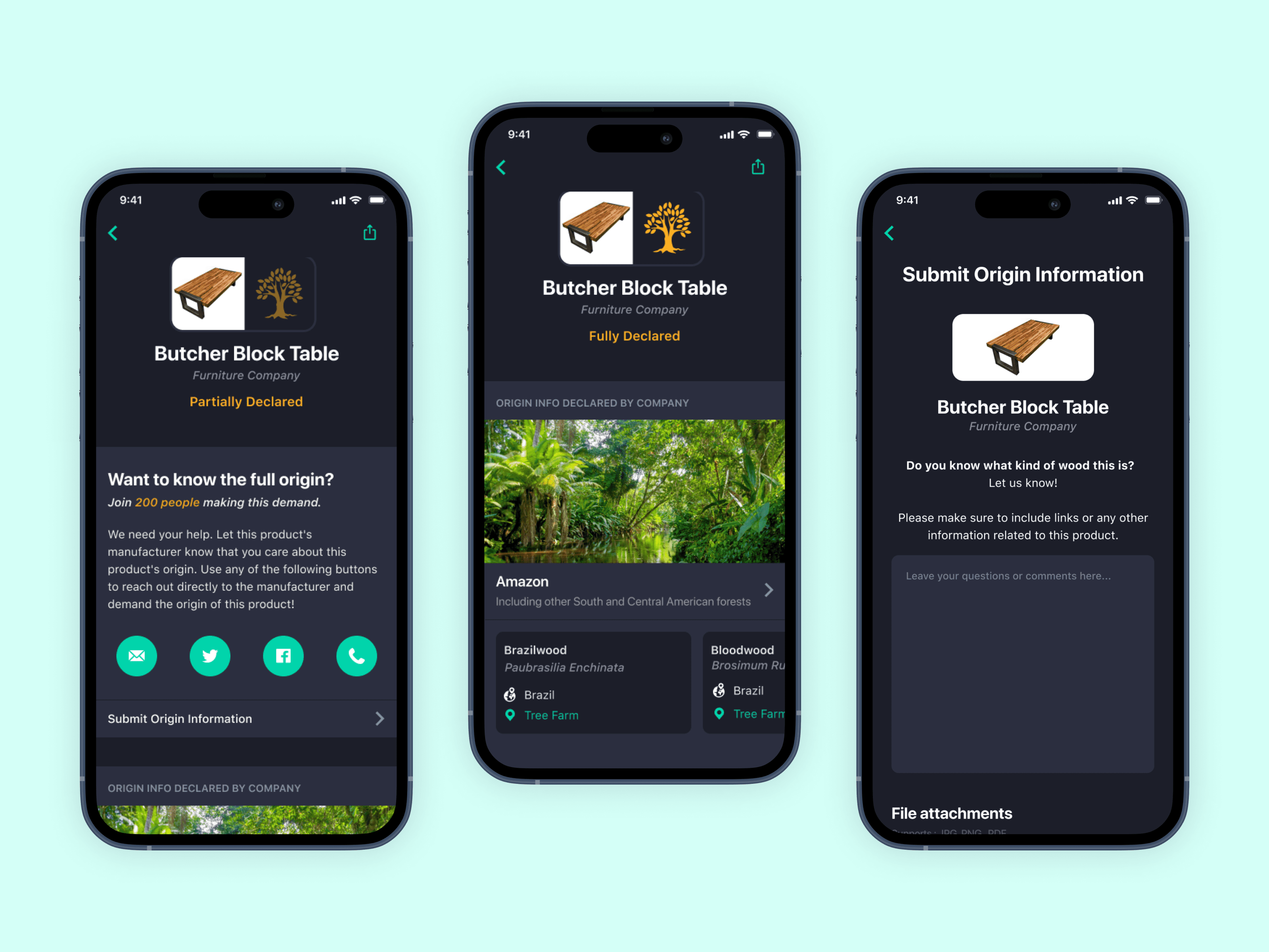 Origin — Prevent Illegal Deforestation App by Jose Leal on Dribbble