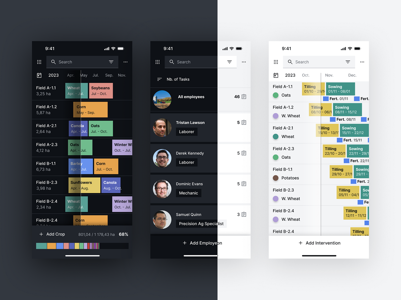 Fieldwise Planning by Tanguy Desurmont on Dribbble
