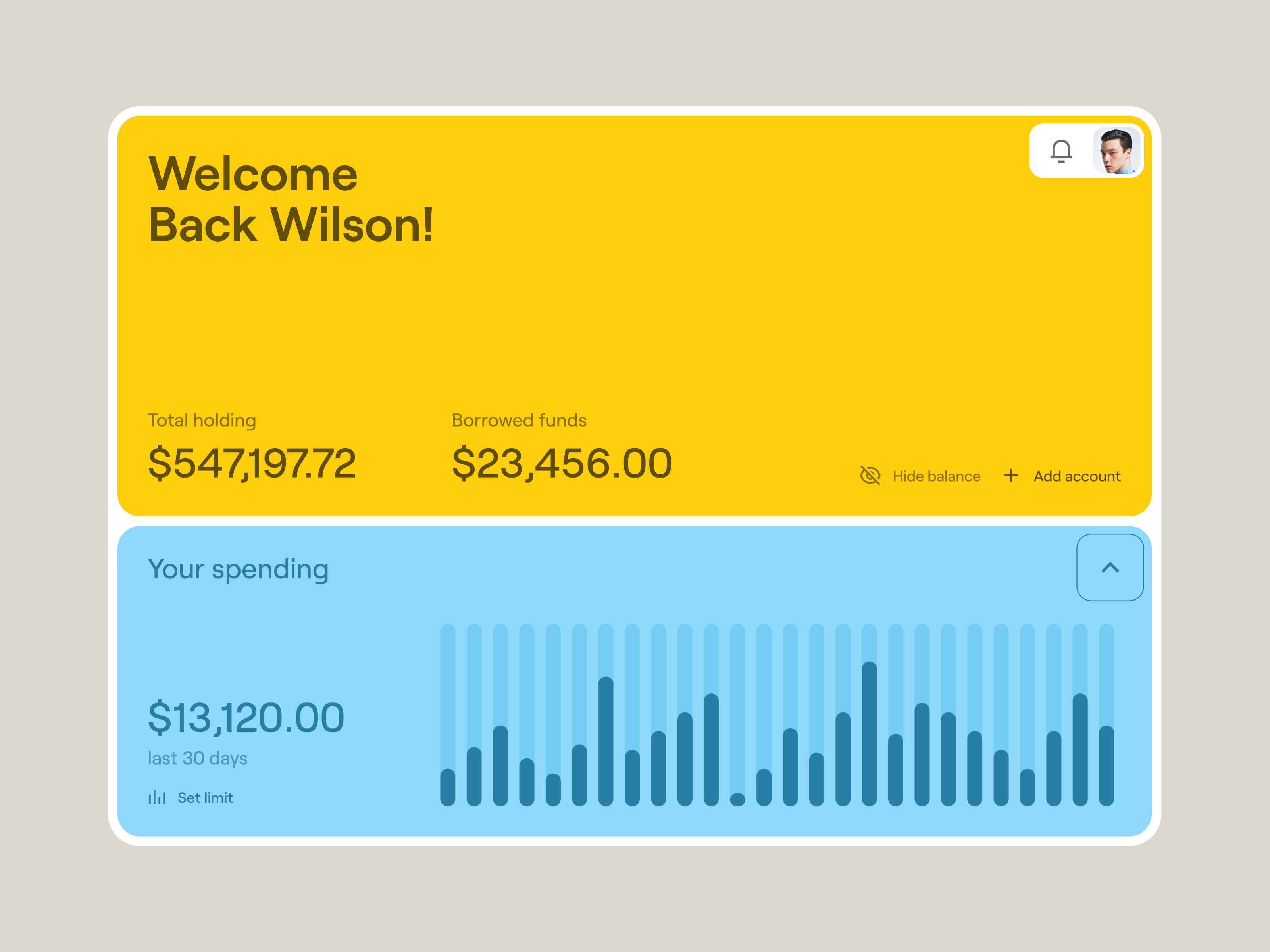 Fund Management Dashboard by Sajon on Dribbble