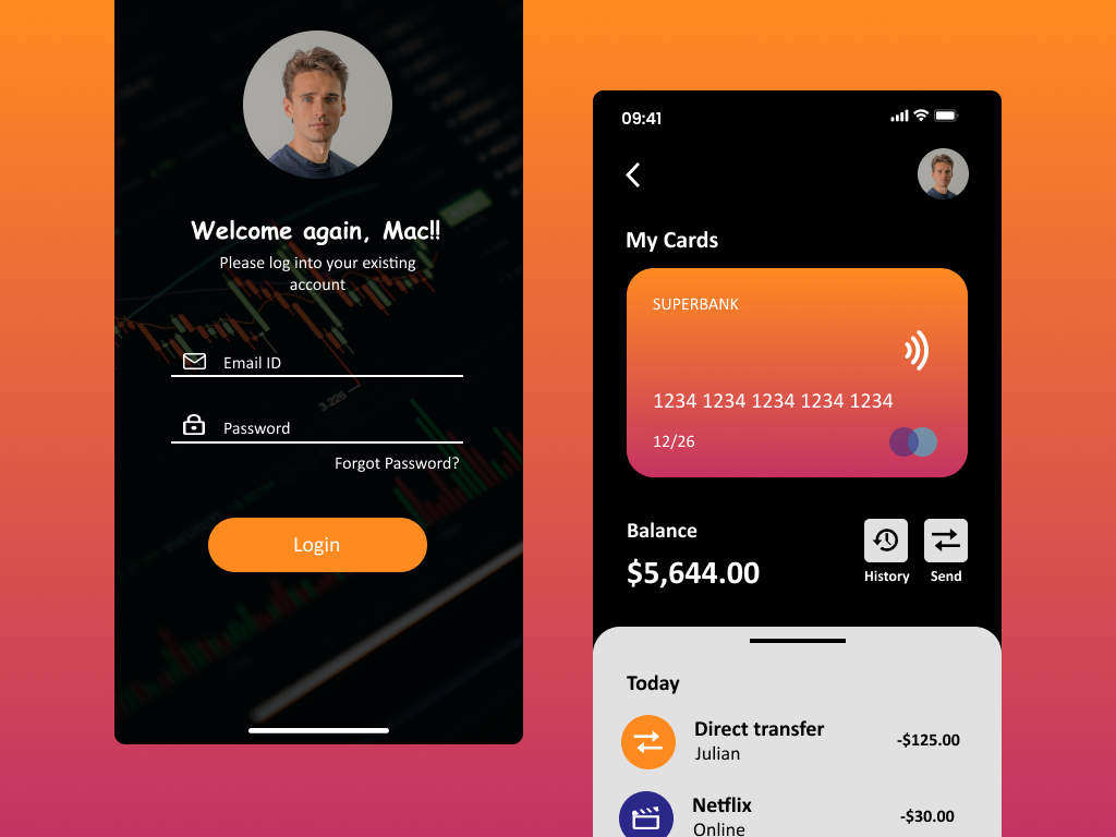Transaction Screen by Vaishali Prajapati on Dribbble
