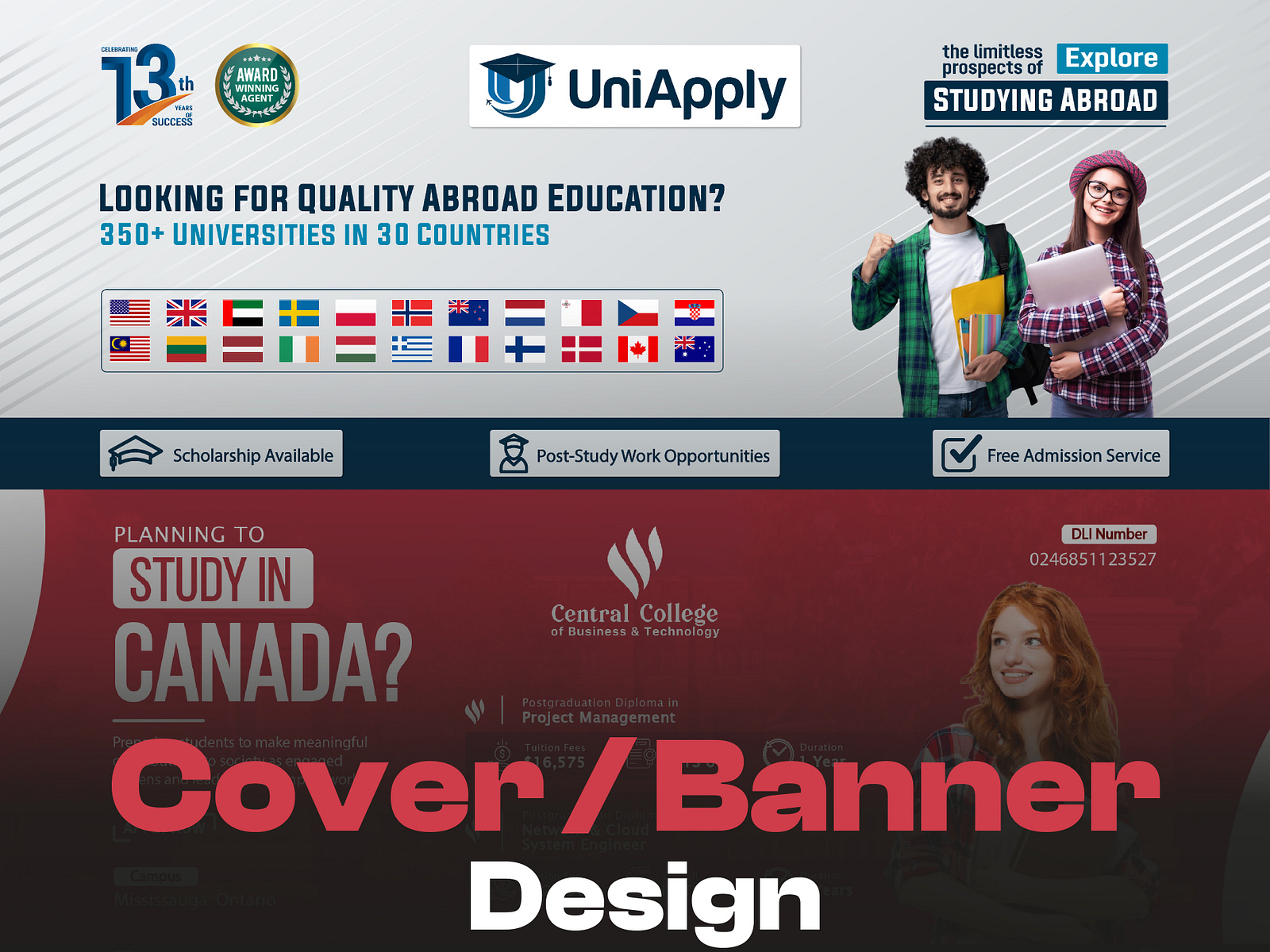 Cover/Banner Design by AXO Studios on Dribbble