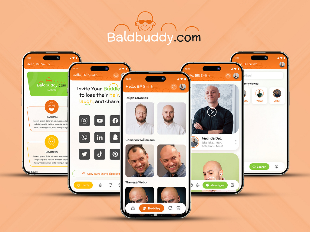 Community App UI UX Design by Invints on Dribbble