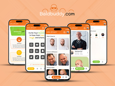 Community App UI UX Design by Invints on Dribbble