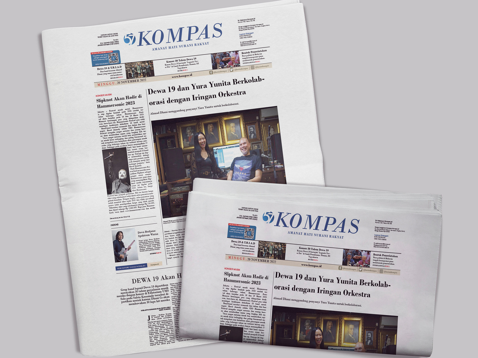 Kompas Newspaper Design - Edition 5 by Zidan Gema Ramadhan on Dribbble