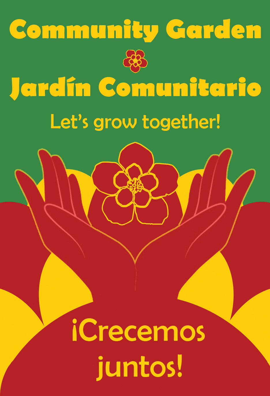 Bilingual Community Posters by Jordana Bernard on Dribbble