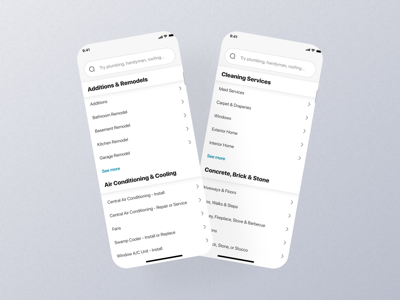 Categories Mobile App Ui by UI Ants on Dribbble