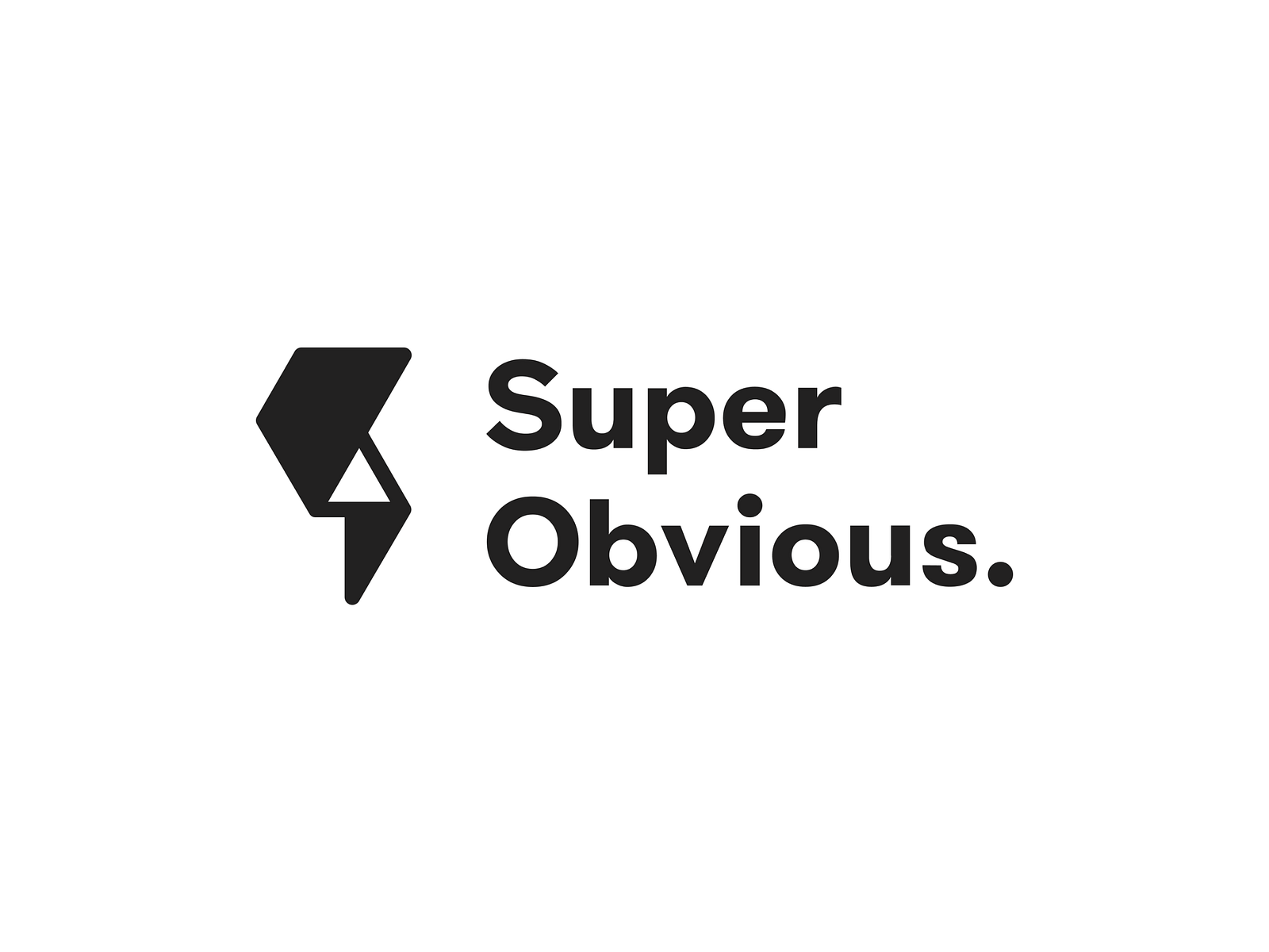 Logo Concept for Super Obvious by Althea Liwanag on Dribbble