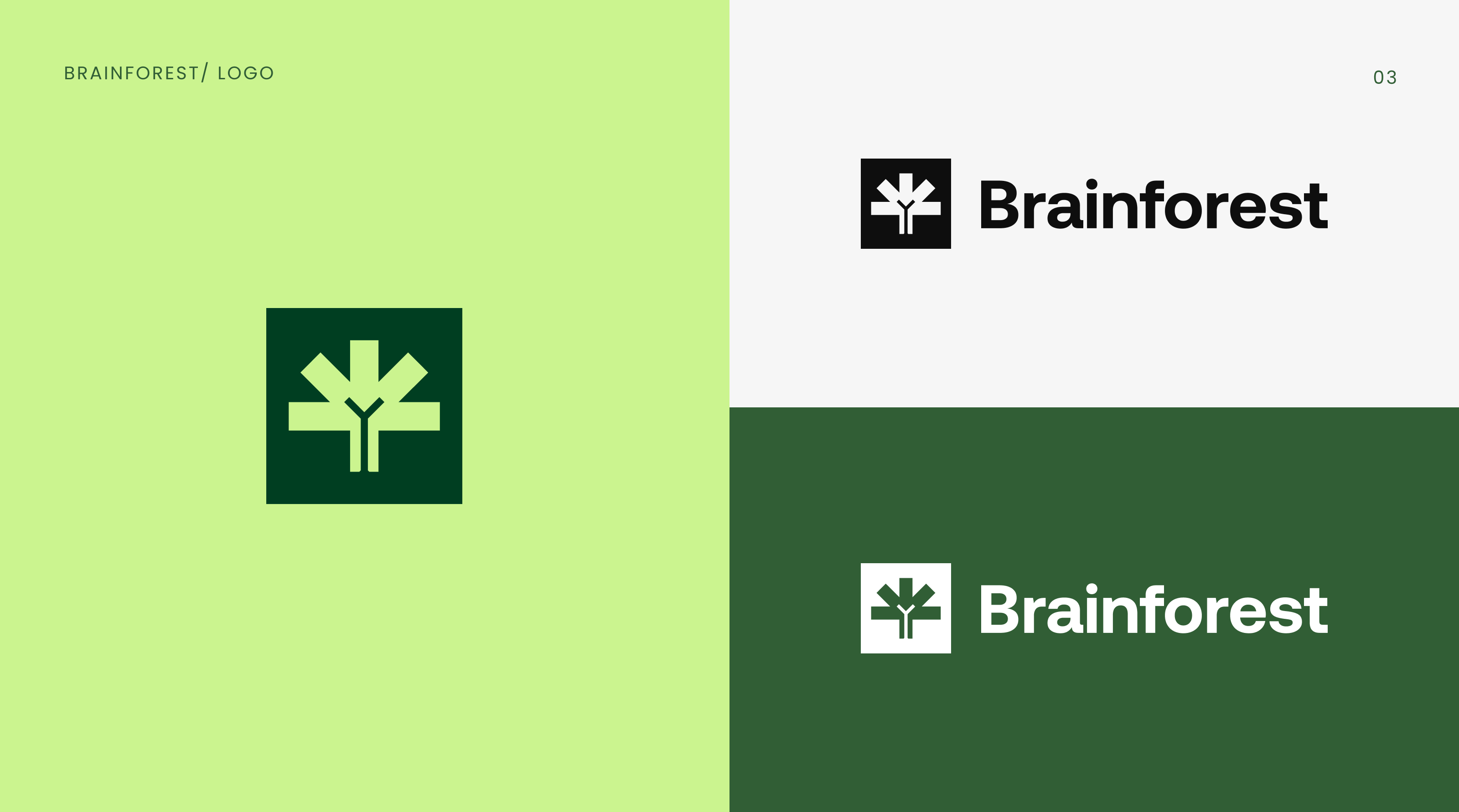 Brainforest - Logo & brand identity for the educational platform by Outcrowd on Dribbble