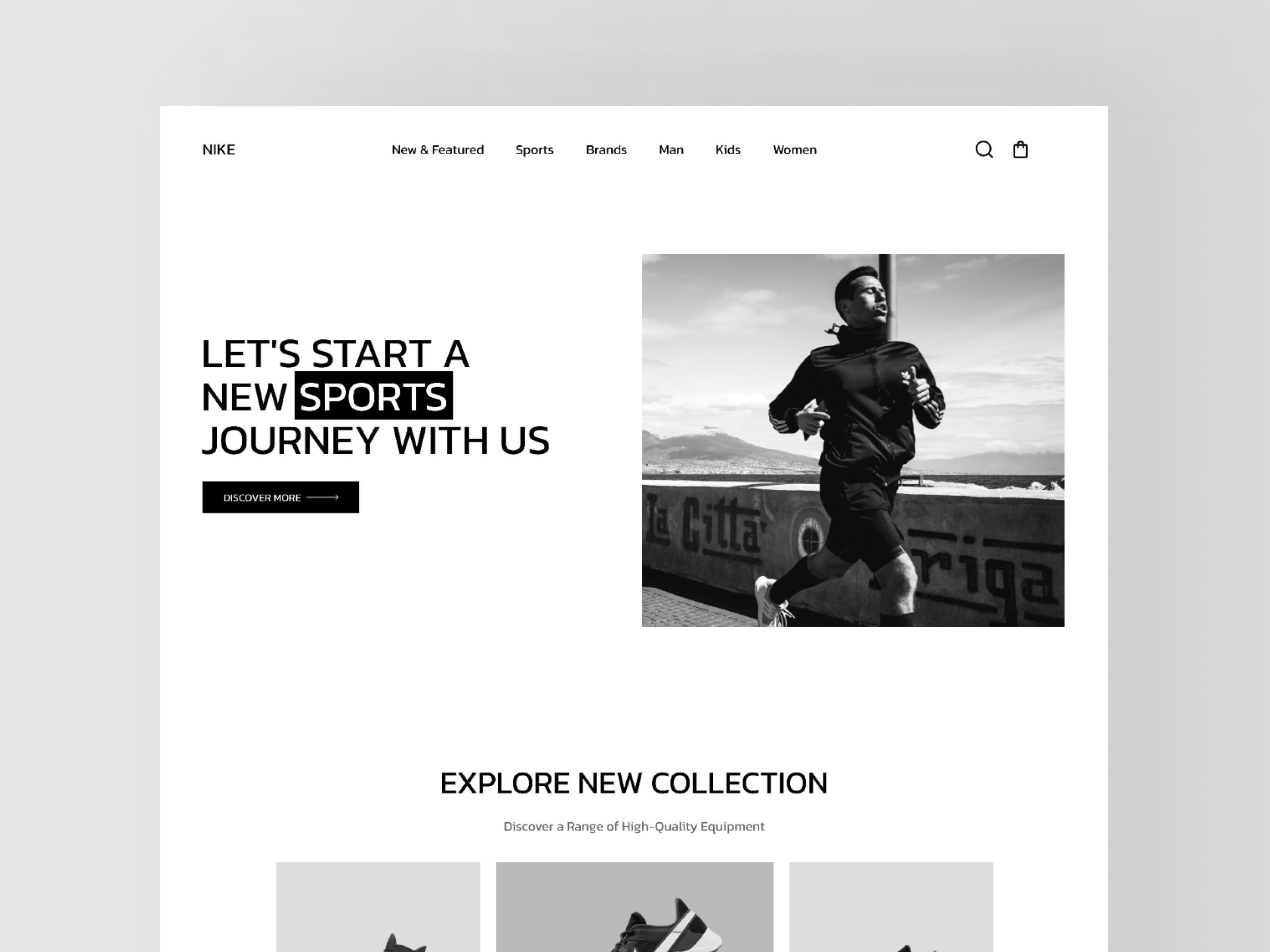 NIKE - Website Design by Muhammad Aldi Tri Setiawan on Dribbble