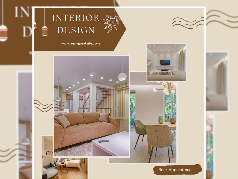 Interior Design Post by MahNoor on Dribbble