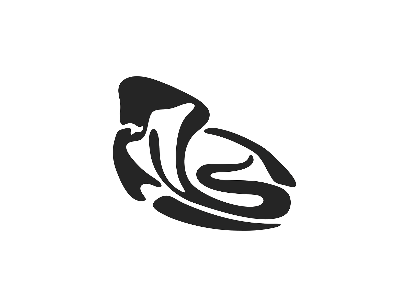 Minimal Snake Logo Design by Dil Nawaz | The Lion Studios on Dribbble