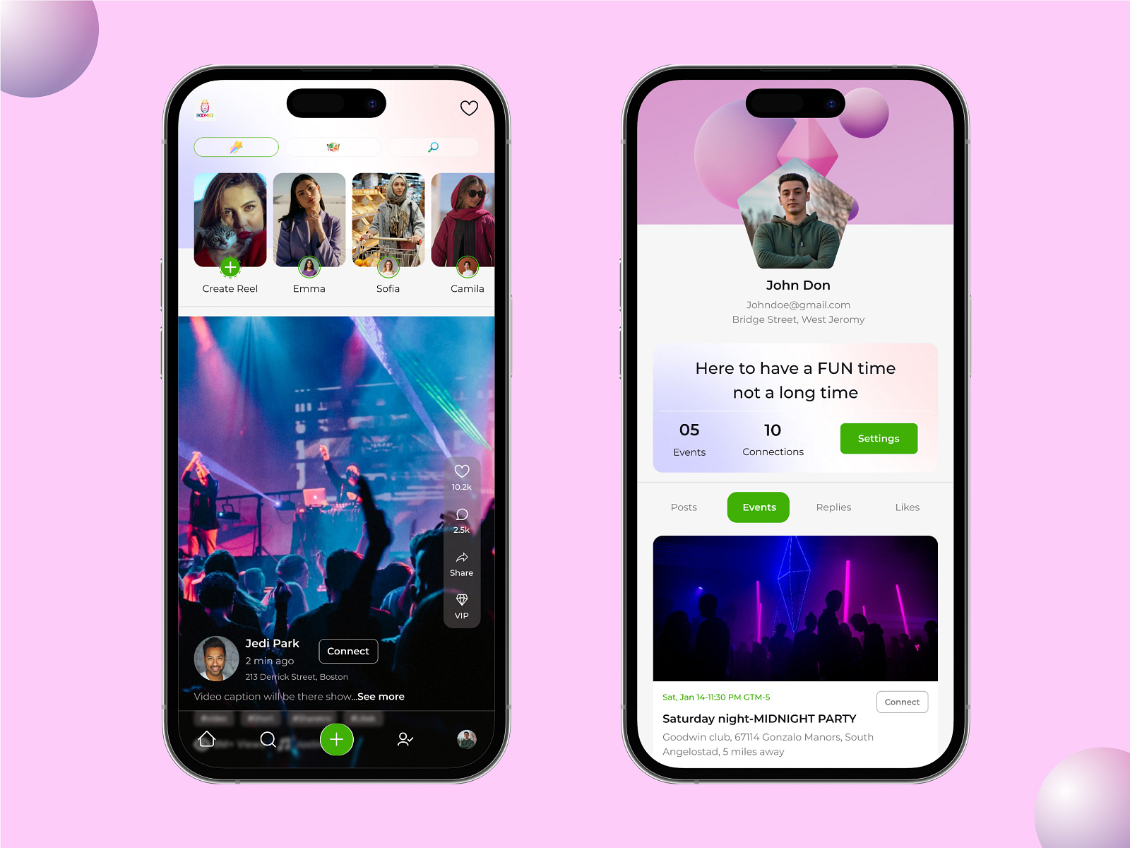 Video Reels App Design by Lazina Khatun on Dribbble