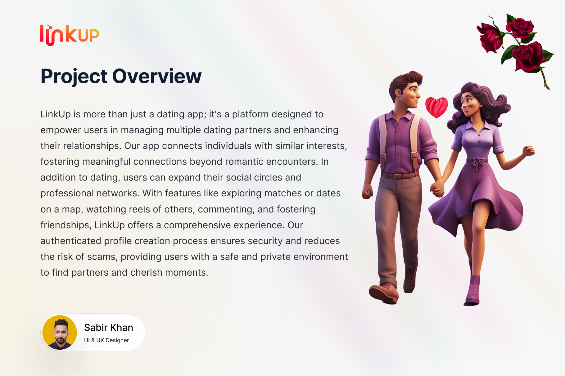LinkUp Dating Mobile App UI Kit by Sabir_designbox on Dribbble