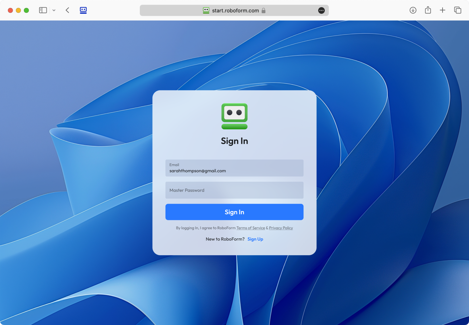 RoboForm Web App by Aleksandr Subbotin for youami on Dribbble