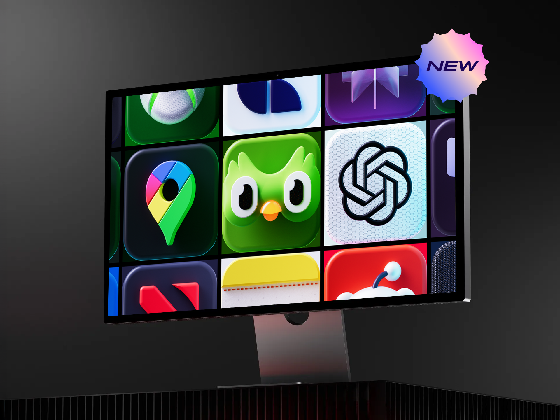 Real 3D iOS icons new update by Vikiiing for Vitality Studio on Dribbble