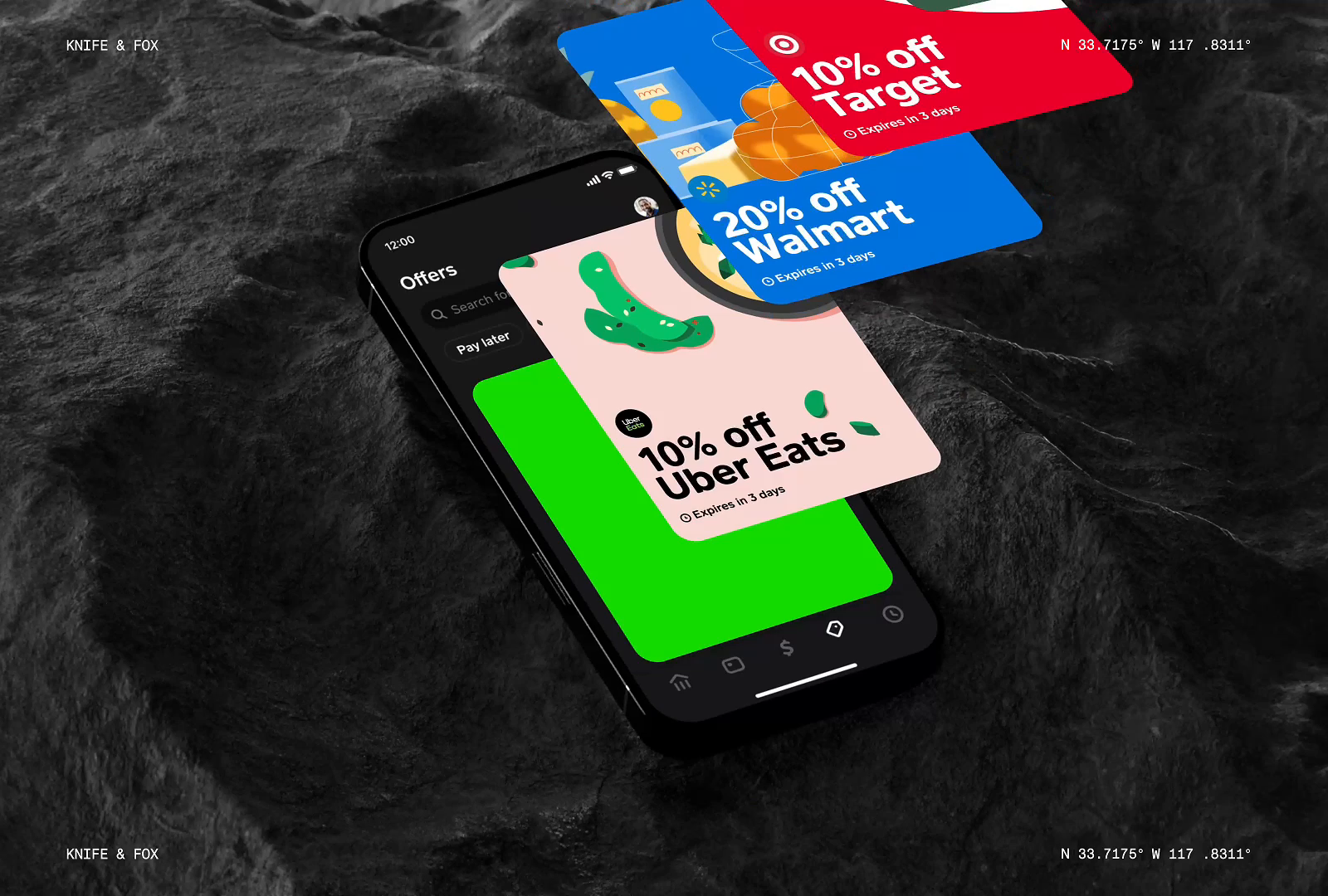 Offer Cards - Promo deals by Shea Lewis for Knife and Fox on Dribbble