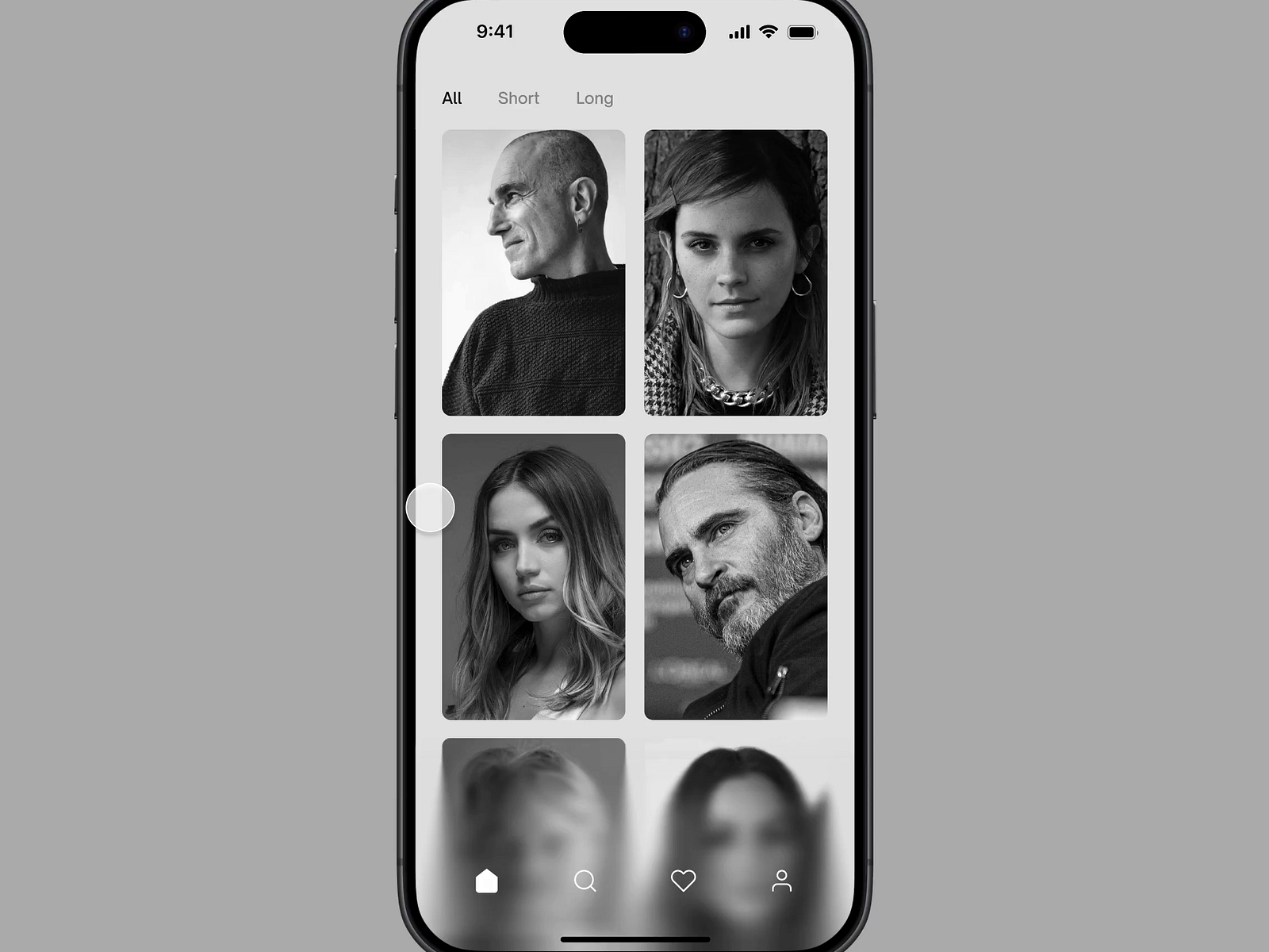 Actor interview app by Kyle on Dribbble