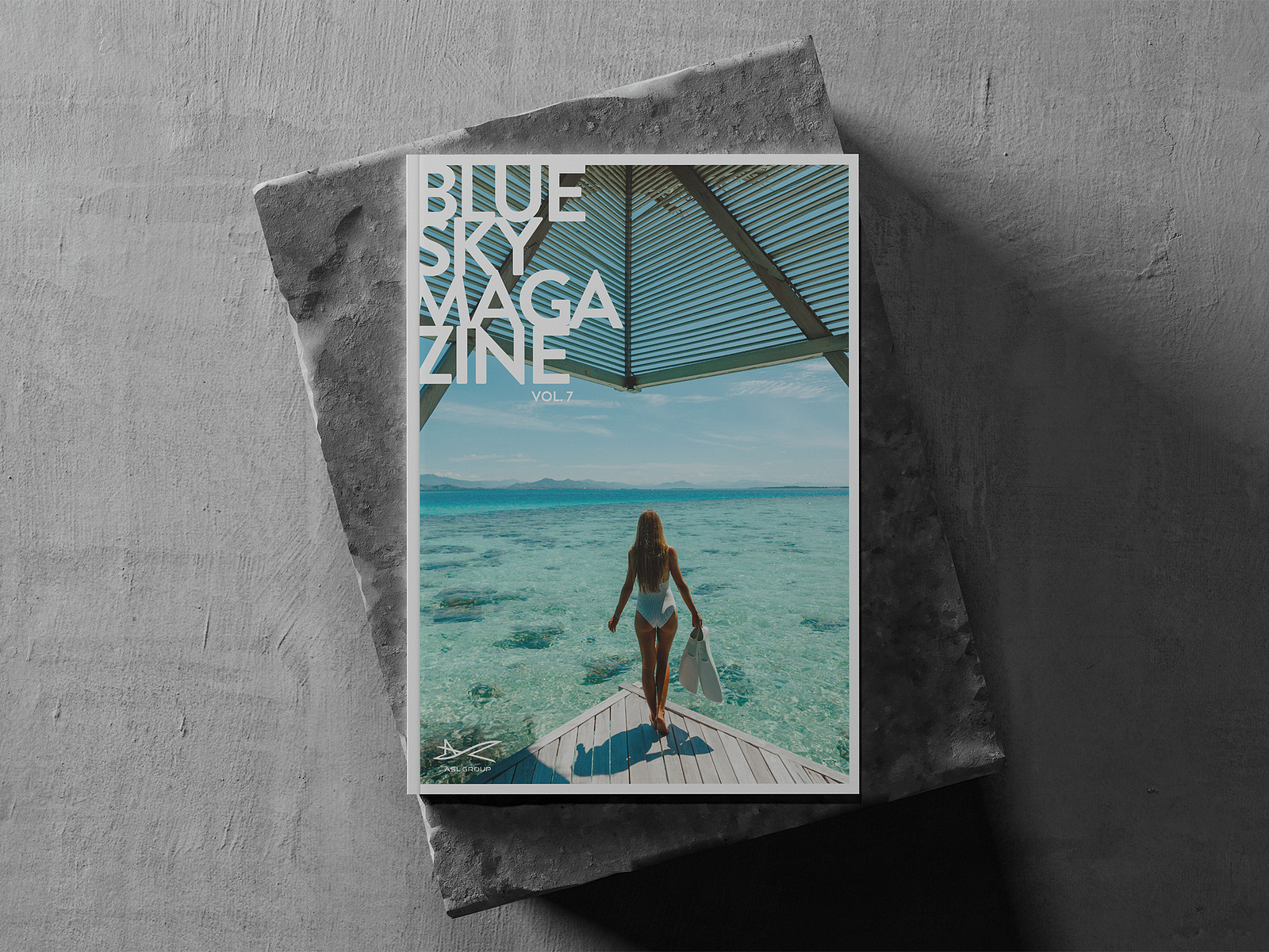 Blue Sky Magazine by Sven Van Campenhout on Dribbble