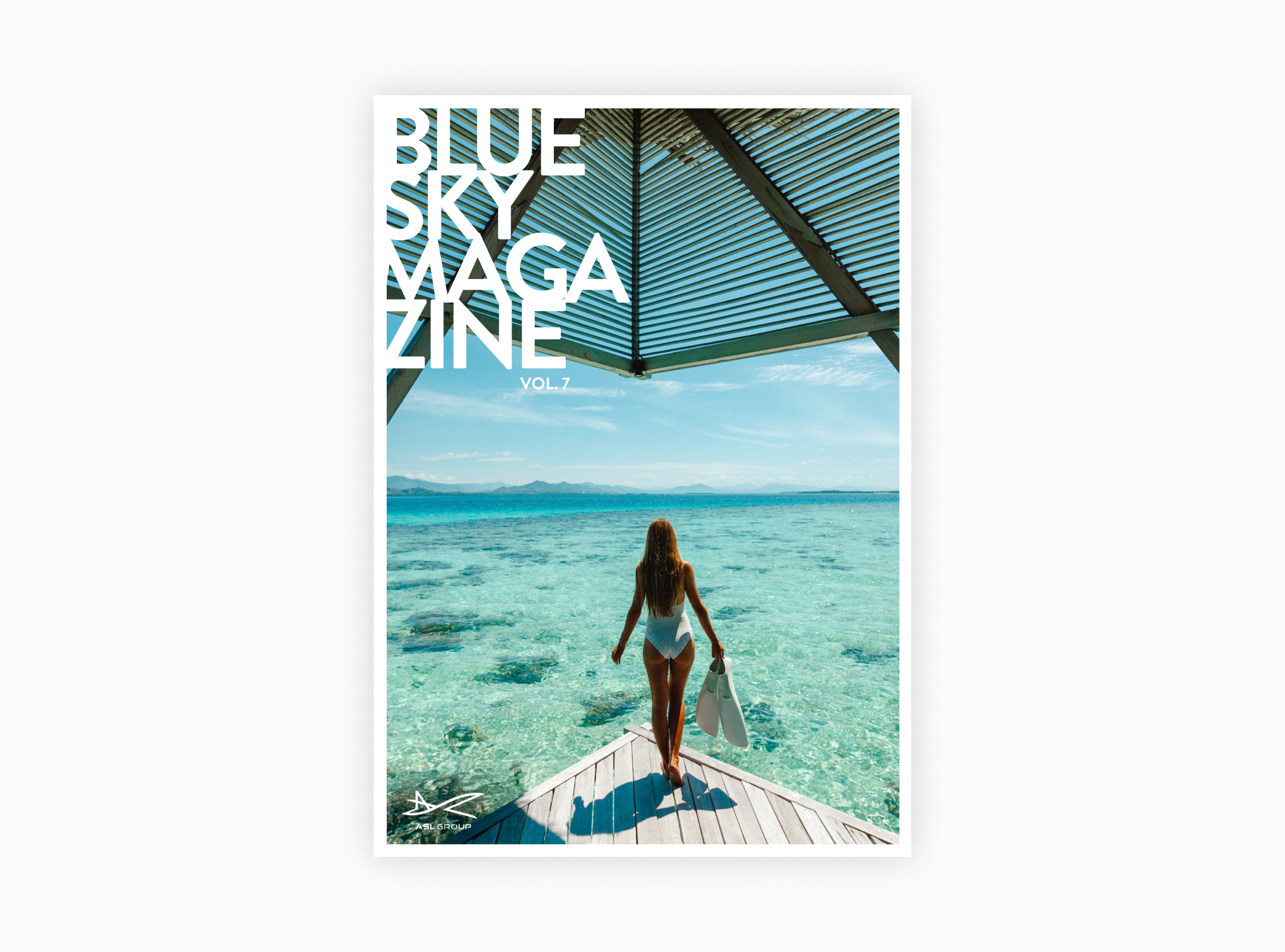Blue Sky Magazine by Sven Van Campenhout on Dribbble