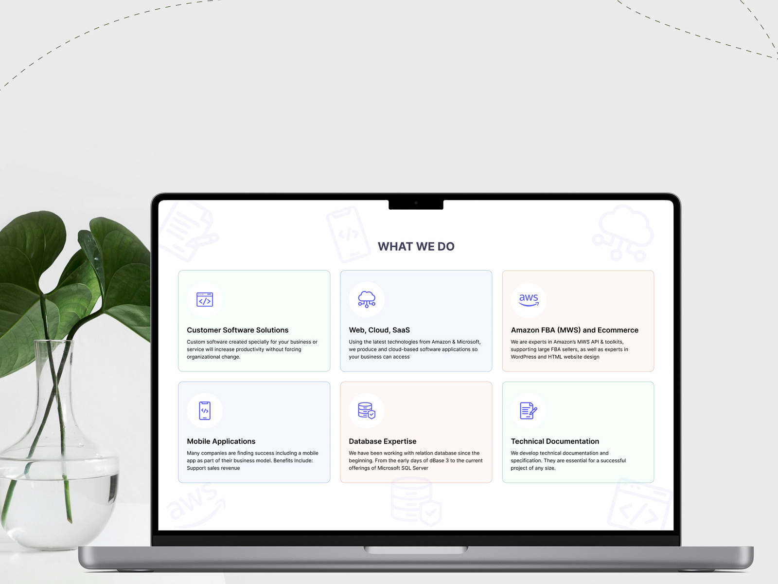 Our Services Section UI by Fahmida Tanni on Dribbble