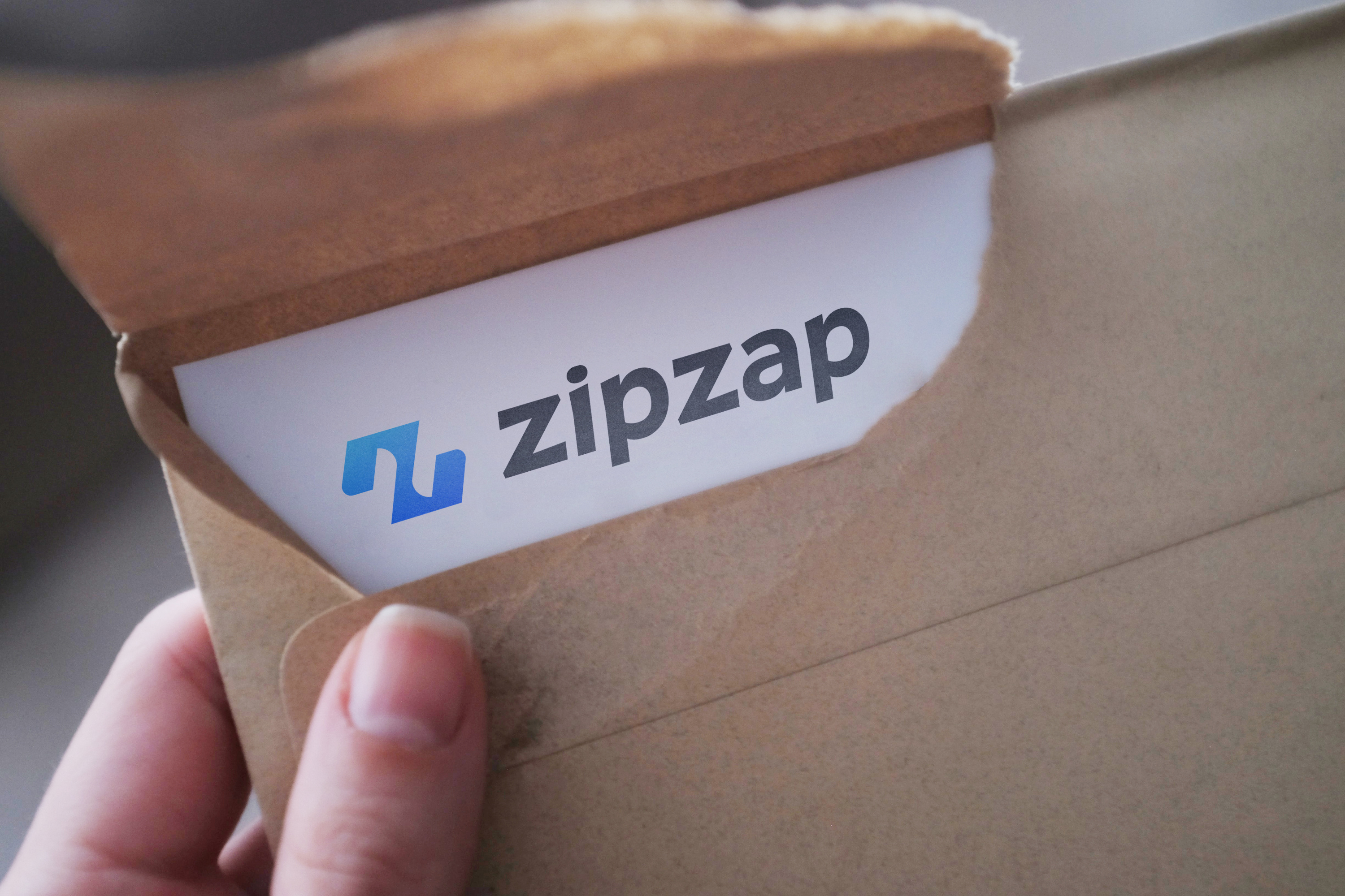 Upcoming ZipZap delivery app logo of my client by Designpark_14 on Dribbble