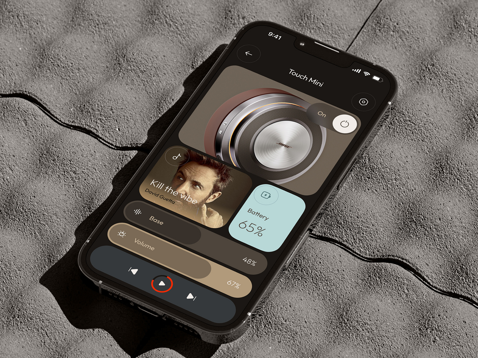 Music Player by Fill Design on Dribbble