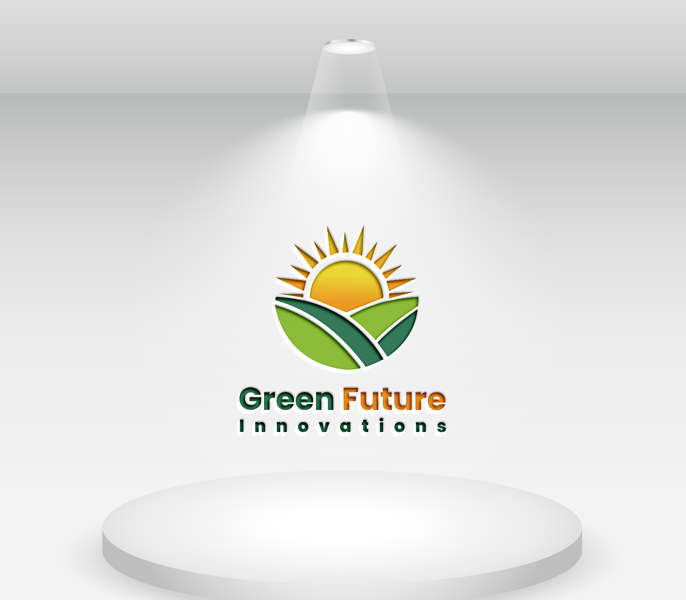 Green Future Logo Design by SIKDER ALHAZ on Dribbble