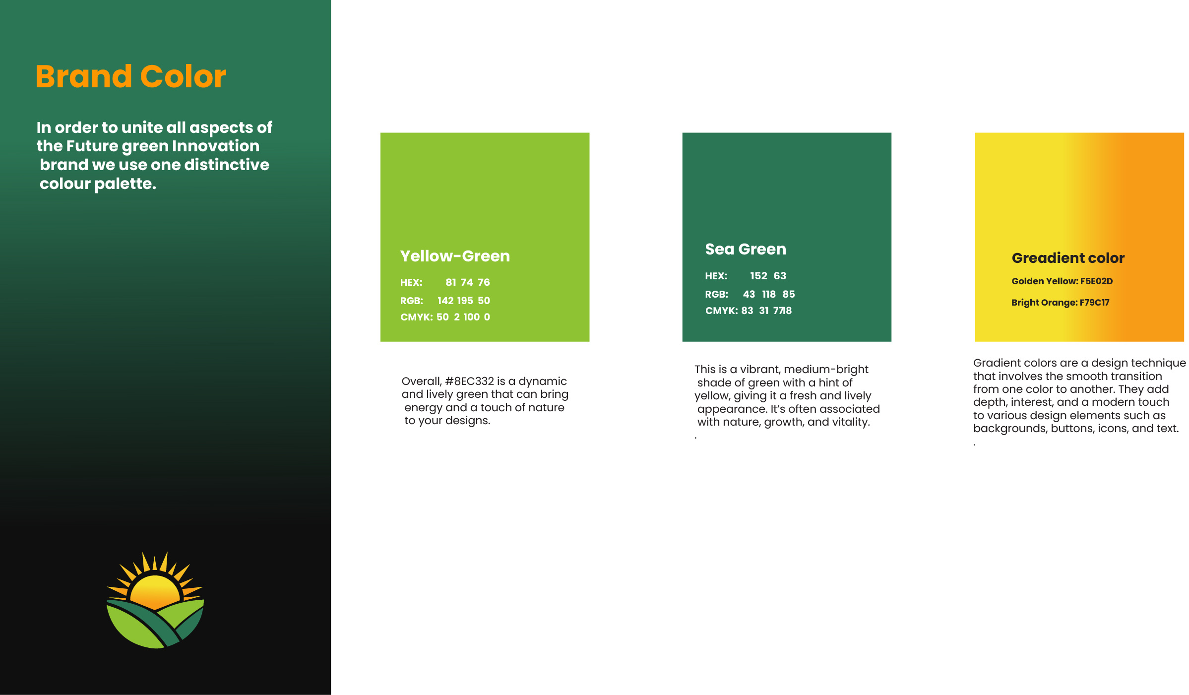 Green Future Logo Design by SIKDER ALHAZ on Dribbble