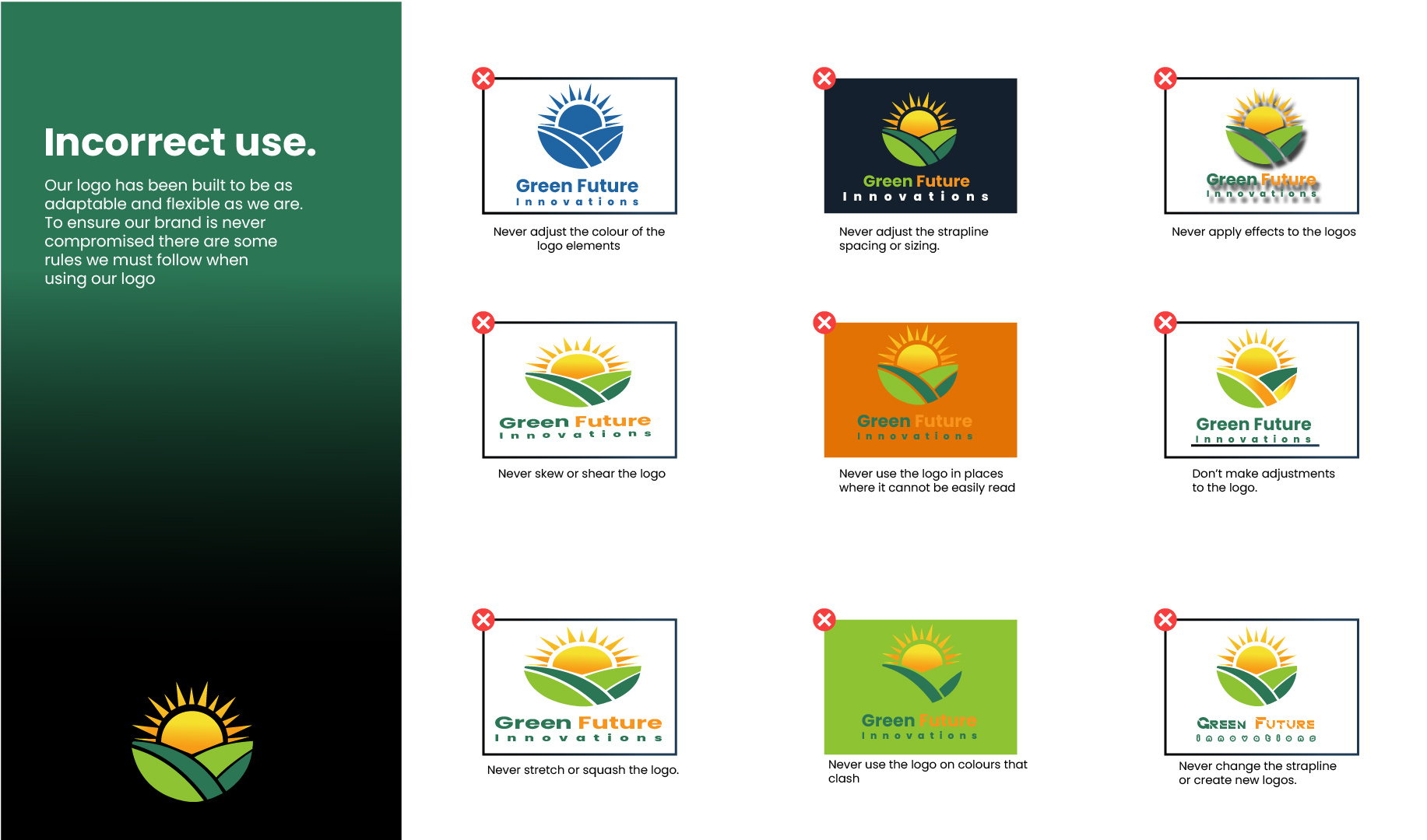 Green Future Logo Design by SIKDER ALHAZ on Dribbble