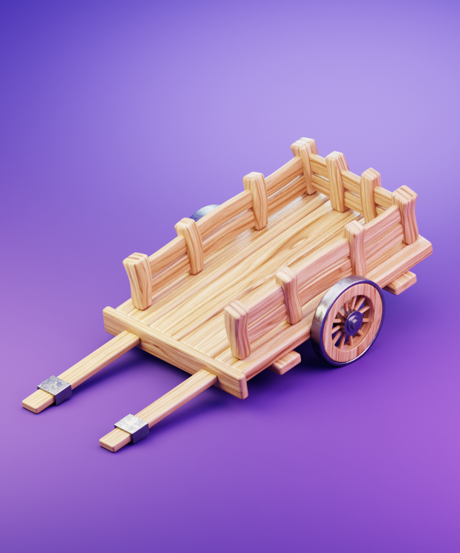 Stylized Cart by Ethan Williams on Dribbble
