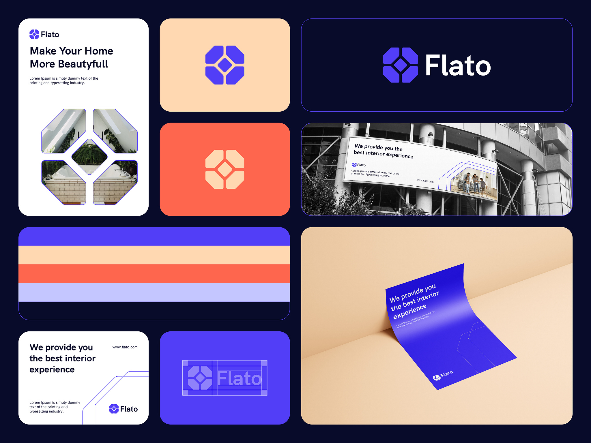 Flato - Logo Design Concept by Omar Faruk on Dribbble