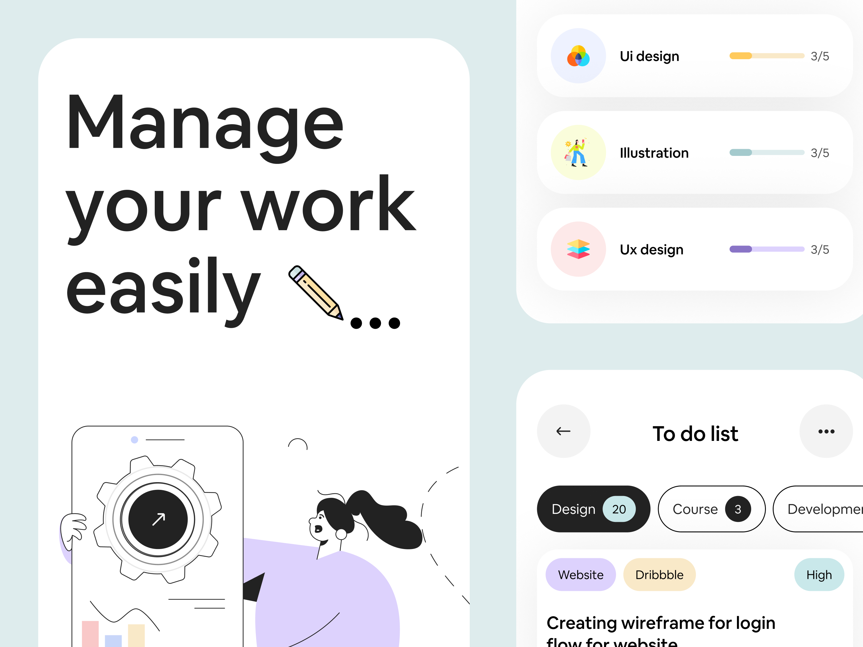 Task Management App | Project Management App Ui by Codzgarage Infotech ...