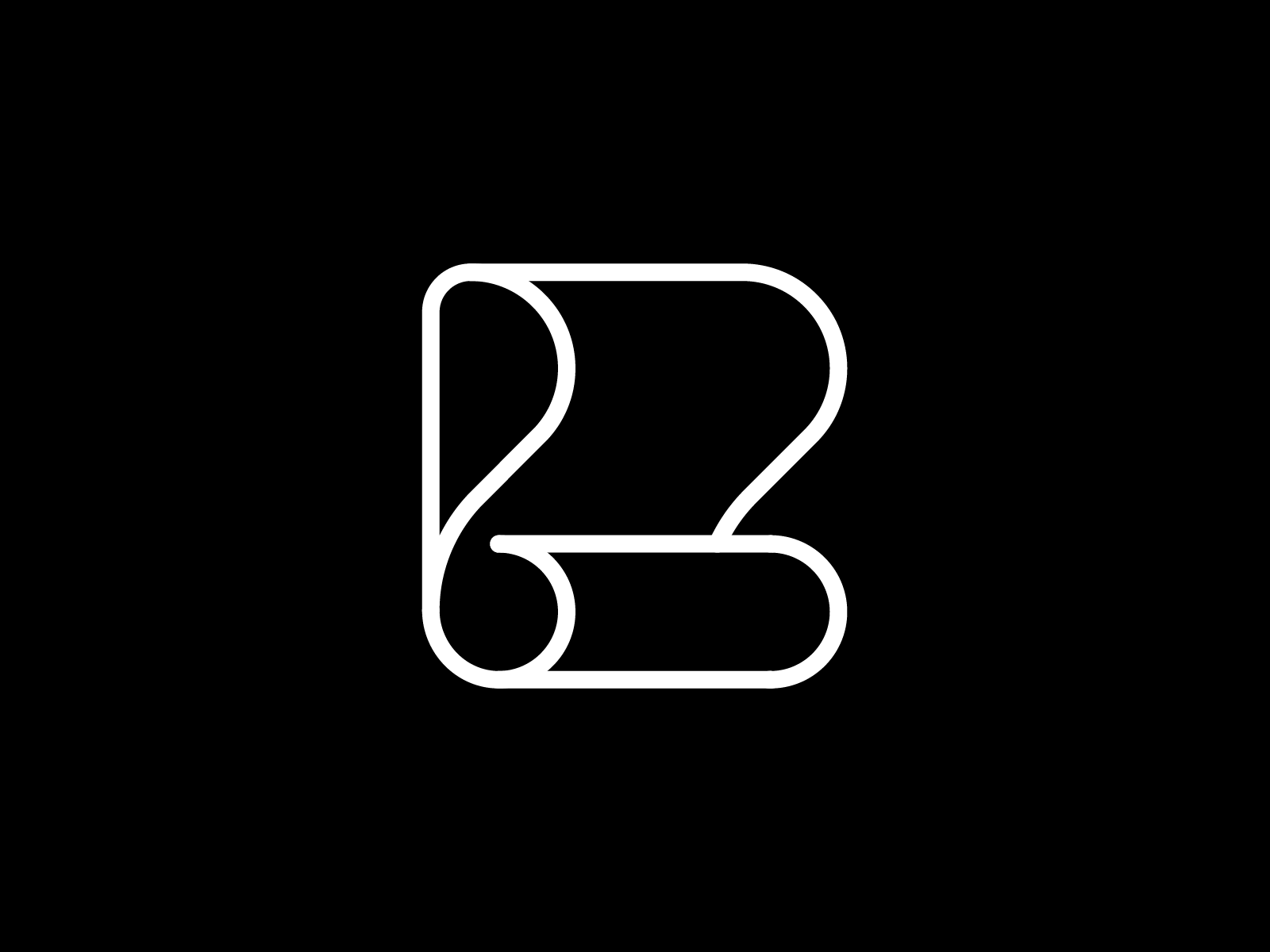 Paper Letter R Logo Design by Bertalan Gombos by Bertalan Gombos on ...