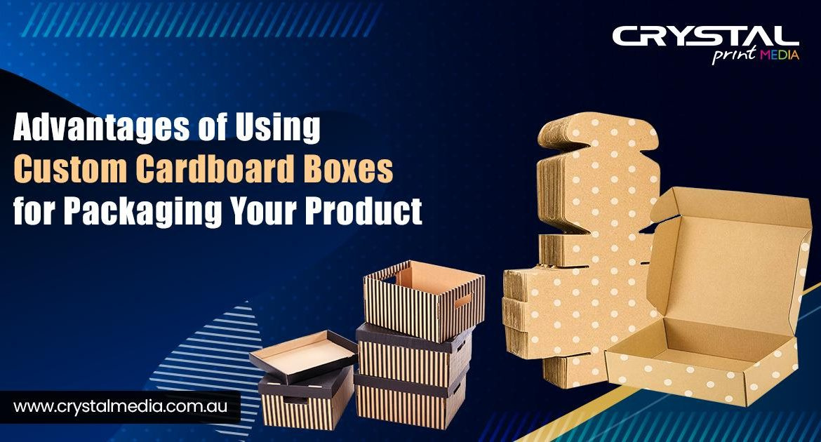 The Benefits of Custom Cardboard Boxes by Crystal Print Media on Dribbble