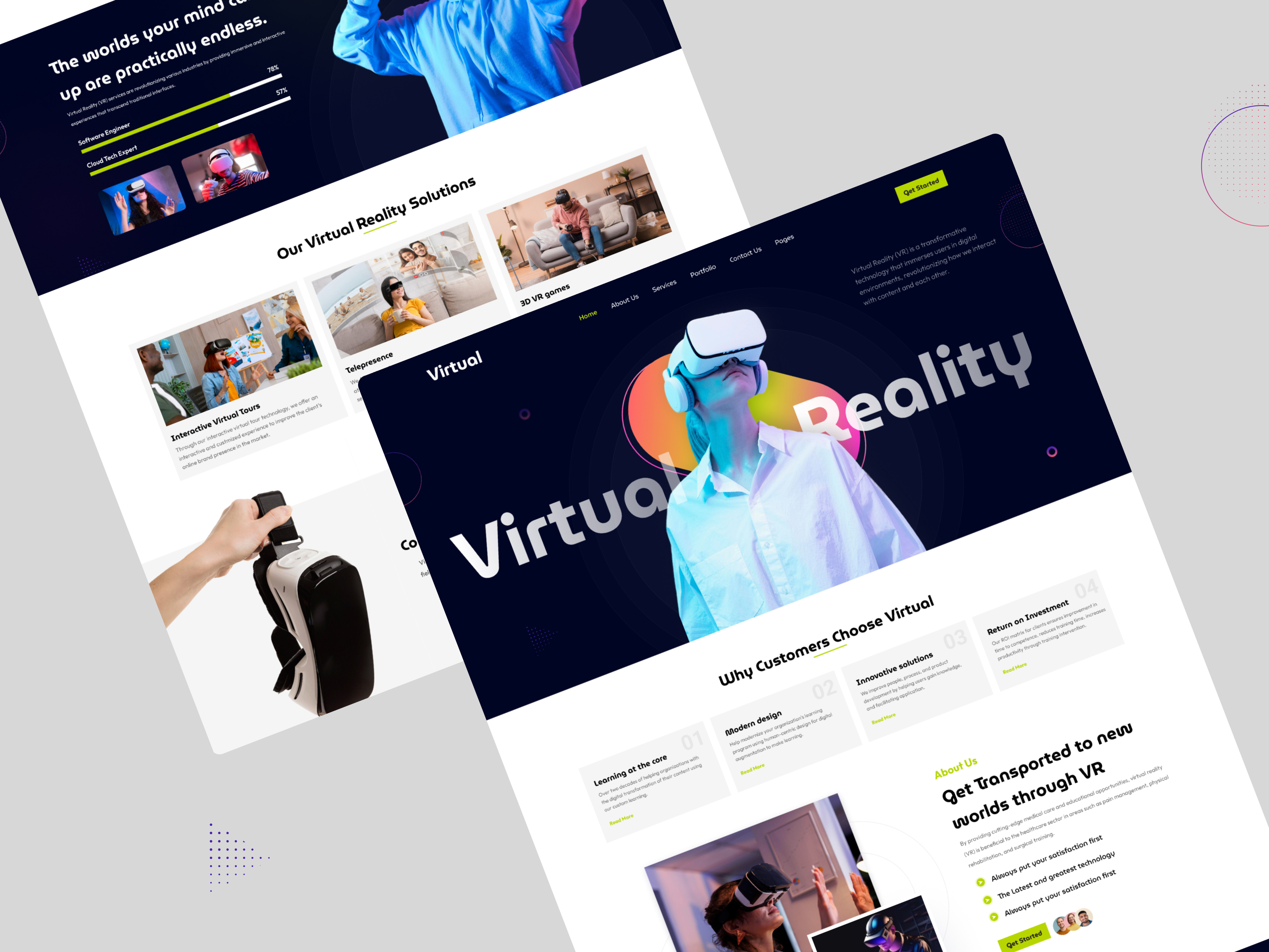 Immersive Virtual Reality Services Web Design by Codeflash Infotech LLP ...