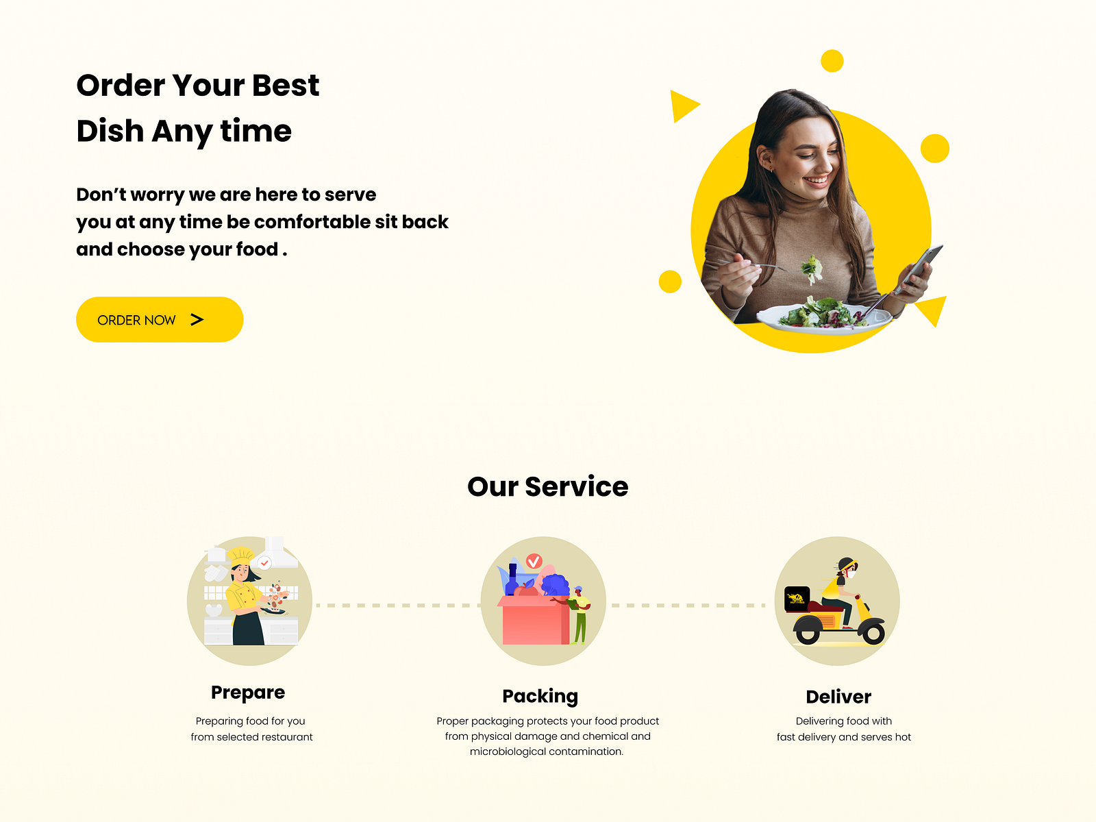 Responsive Website Design - Hot Tyres Food Booking App's Website by ...