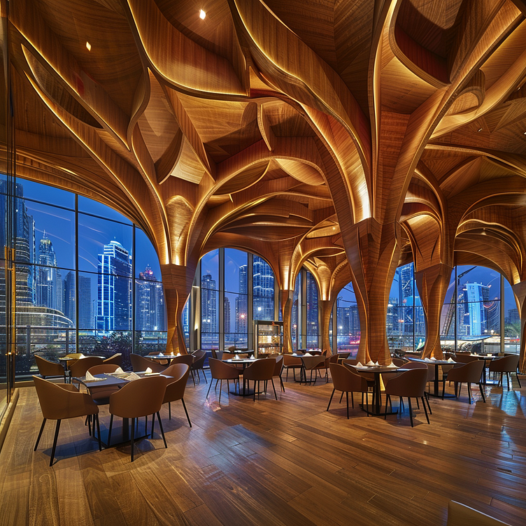 Tree Column Future Architecture By Steisi Vogli On Dribbble