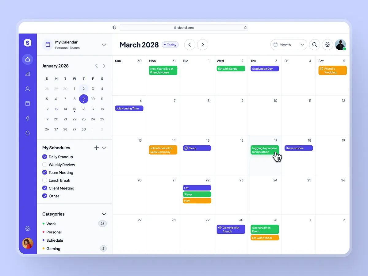 Appointment Dashboard designs, themes, templates and downloadable ...