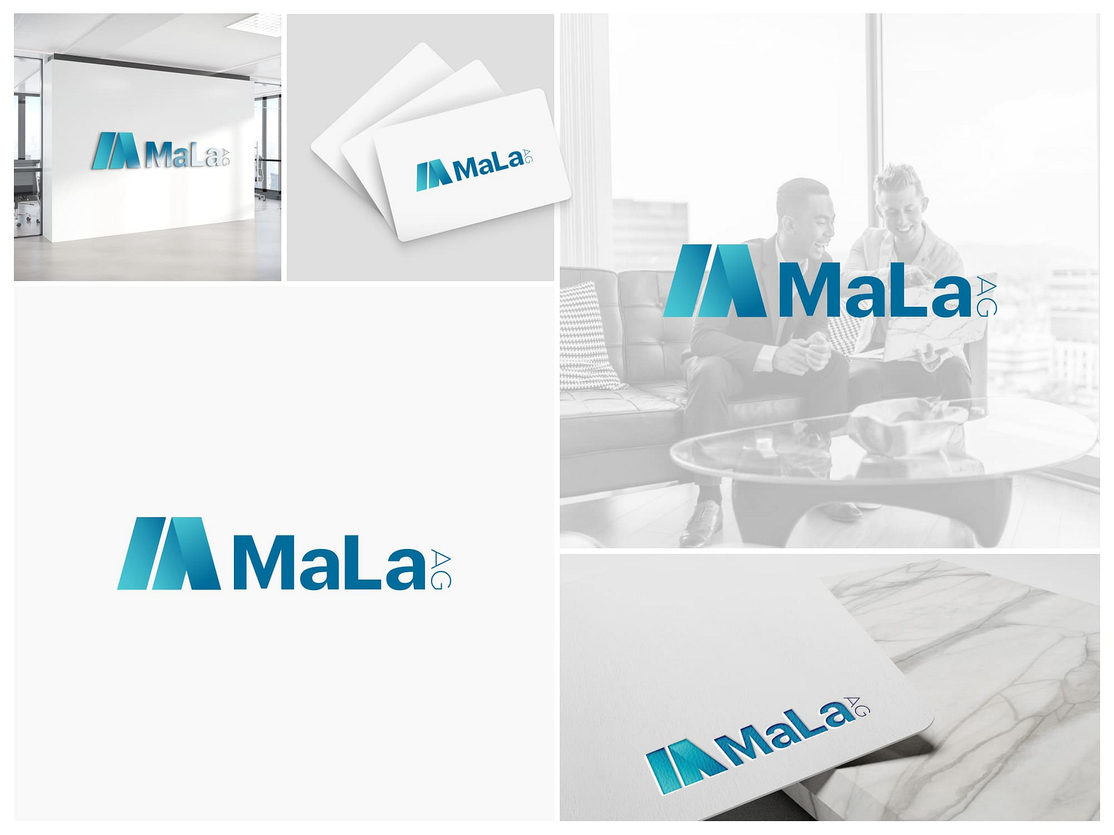 Mala AG Main Branch Logo Design by Serhii Rovner on Dribbble