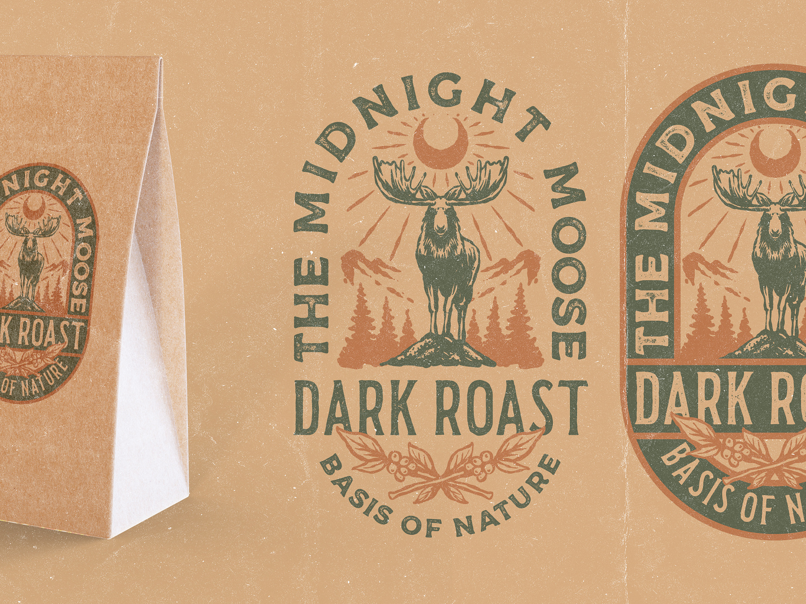 Sticker Packaging Design For Scandinavian Alps Coffee Roaster by ...